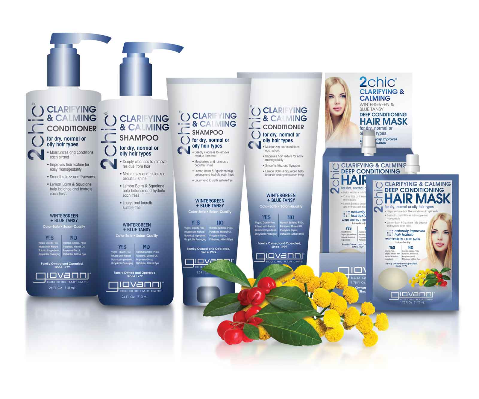 2chic® Clarifying & Calming – Giovanni Cosmetics 2chic® Clarifying & Calming – Giovanni Cosmetics