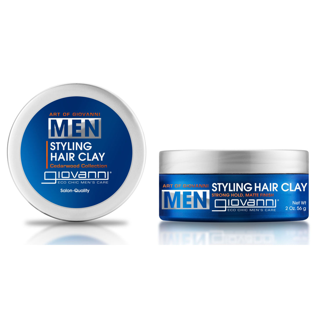Men’s Styling Hair Clay | Strong Hold | The Art of Giovanni – Giovanni ...